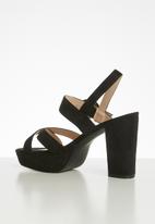 Lauren platform heel - black Superbalist Heels | Superbalist.com