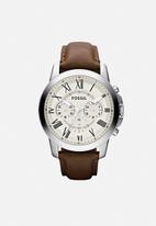Grant – brown & silver Fossil Watches | Superbalist.com