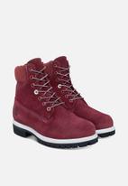 Timberland Icon 6" Waterproof Suede Boot - Zinfandel Timberland Boots ...