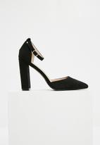 Jackie block heel with strap - black Superbalist Heels | Superbalist.com