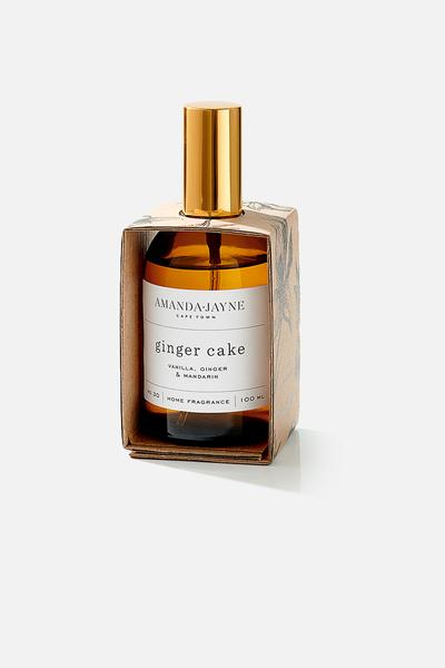 Glass candle & home fragrance gift set - ginger cake