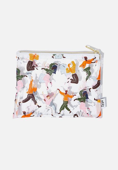 Clear it pencil case - dancing people Typo Stationery | Superbalist.com