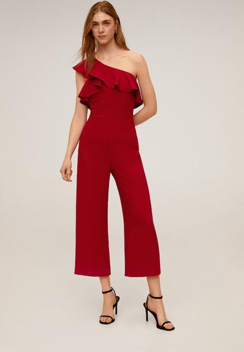 Vol jumpsuit - dark red MANGO Jumpsuits & Playsuits | Superbalist.com