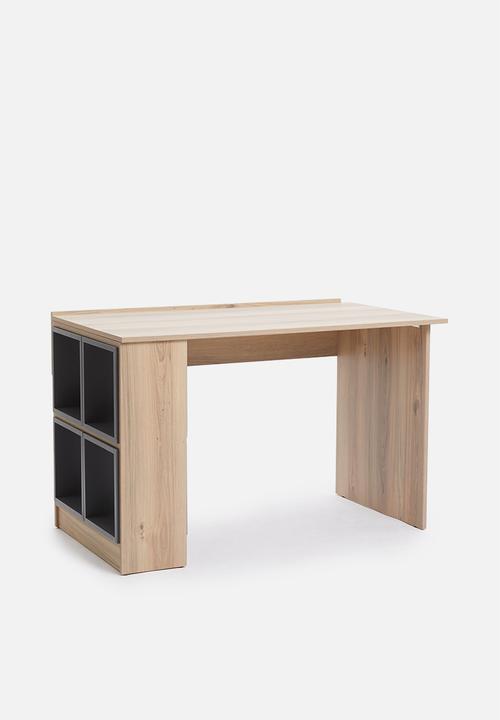 Study desk 509 grey cubes