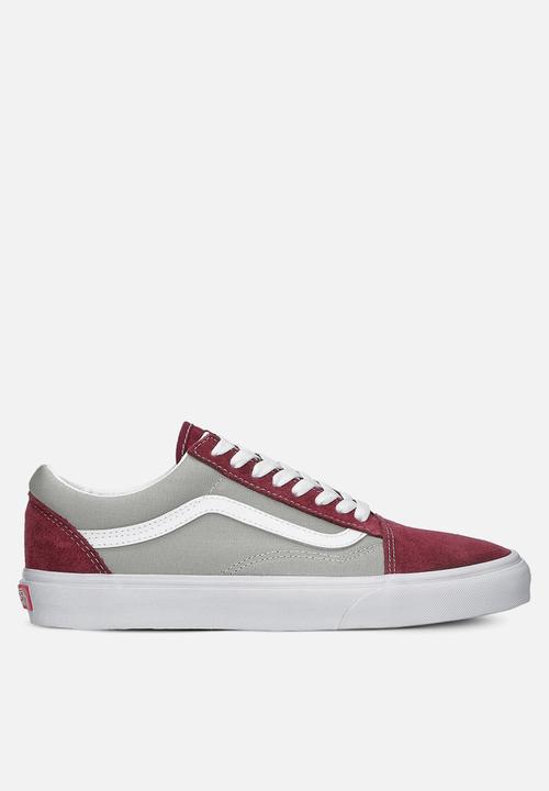 Ua old skool - (classic sport) port royale/mineral gray