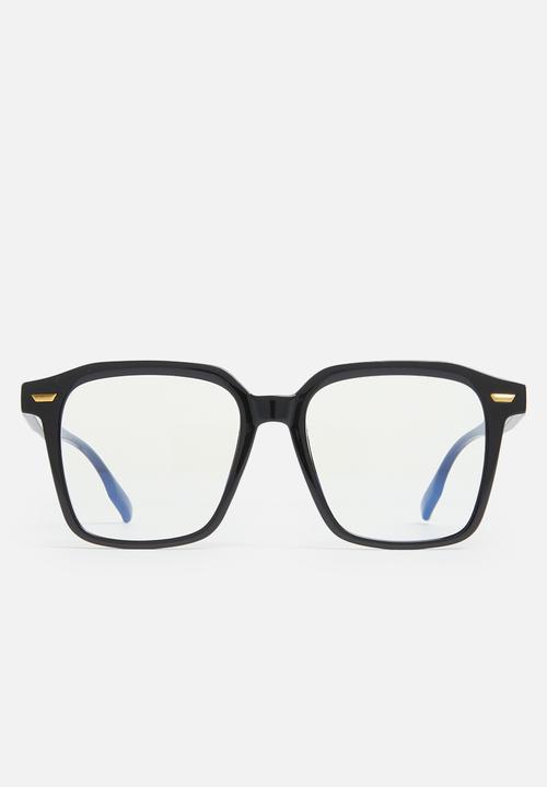 Glasses: anti-blue light angular collection - black