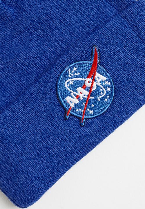 Nasa logo beanie-blue
