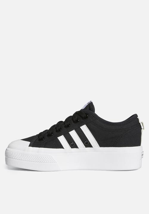 Nizza platform - FV5321 - core black/ftwr white