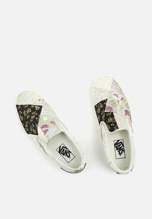 Classic slip-on - vn0a5jmh8l81 - (brocade) patchwork/true white