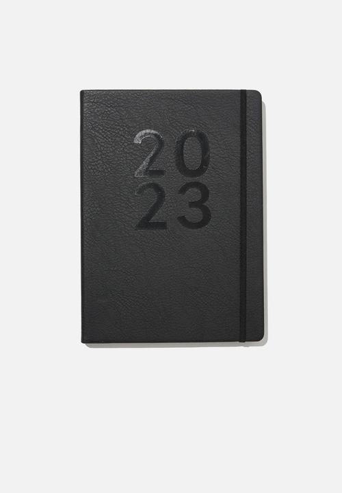 2023 a4 weekly buffalo diary - jet black Typo Stationery | Superbalist.com