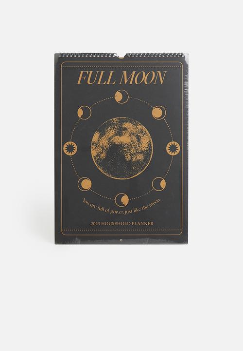 2023 household calendar - moon phases