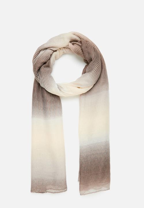 Elsie mid weight scarf - neutral