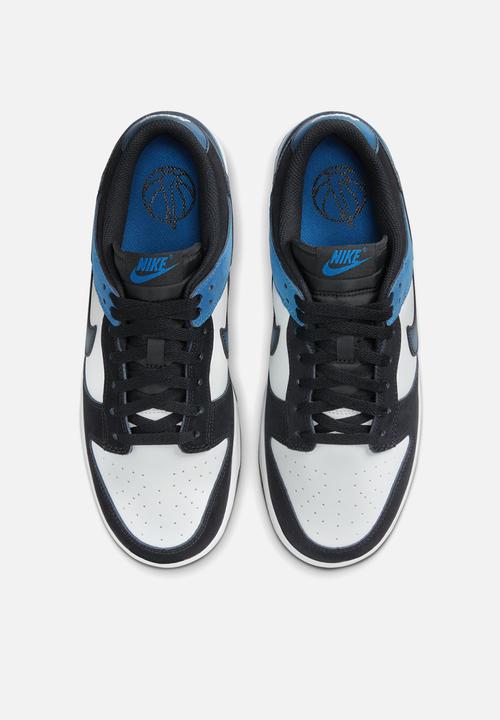 Nike dunk low retro nas - summit white / industrial blue-black-white