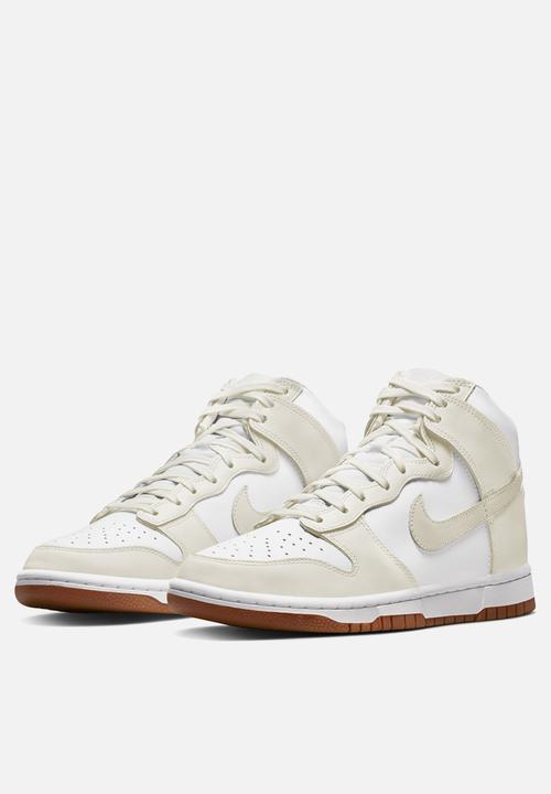 Nike dunk high - dd1869-109 - white/sail-gum med brown