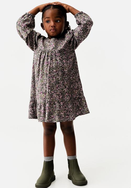 Dress norab - dark green