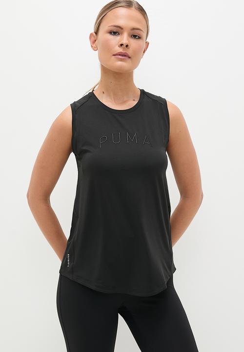 W Train Cloudspun Sleeveless Tank - Puma Black