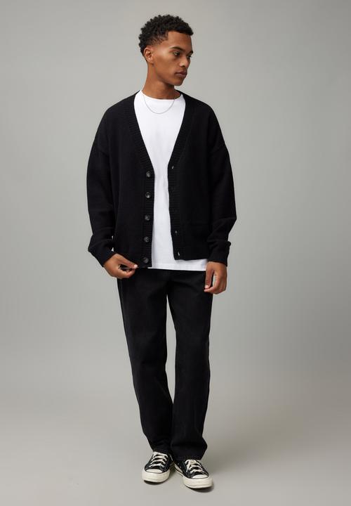 Boxy Cardigan - Black