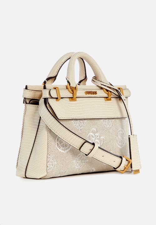 Sestri logo mini satchel-natural/stone logo