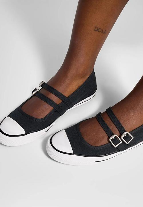 CHUCK TAYLOR ALL STAR DAINTY MARY JANE SLIP - BLACK/EGRET/BLACK