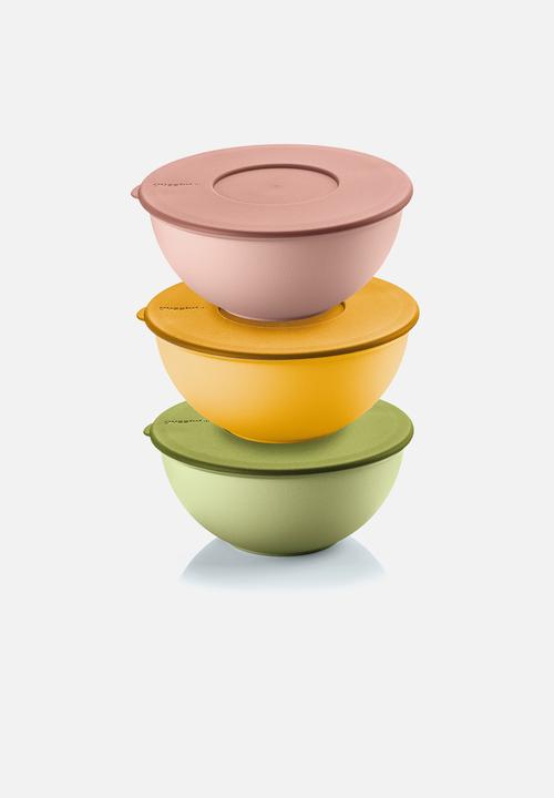 Eco store containers set of 3- Multi