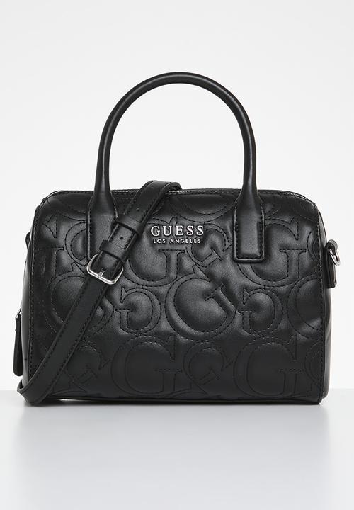 Berkton barrel satchel - black