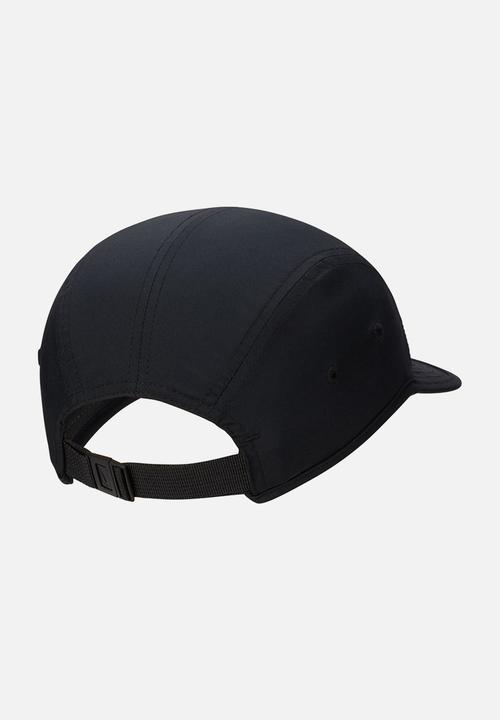 Nike Dri-FIT Fly Unstructured Swoosh Cap - Black/Anthracite/White