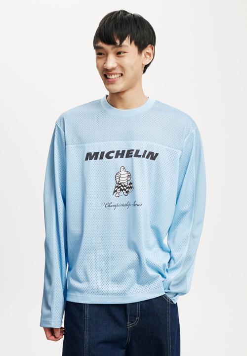 Michelin Bmx Jersey - Lcn Mic Pearl Blue / Late Night Blue / Michel