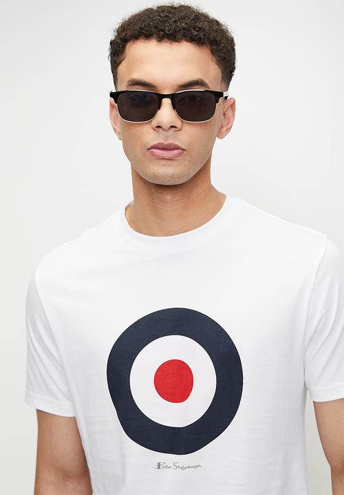 Target Tee-Shirt - White/Red Target