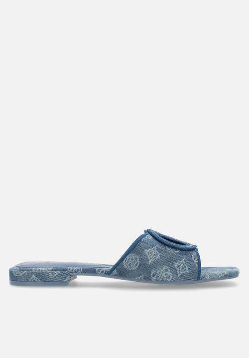 Jacquard slide - blue