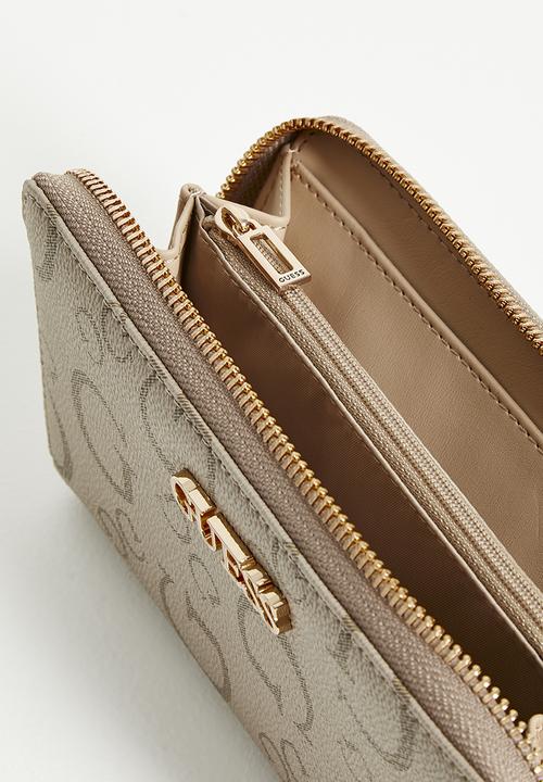 Lacy medium shoulder bag- taupe
