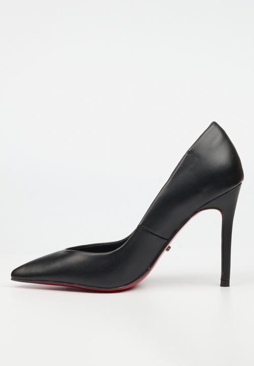Lola 61 v-cut heel - black