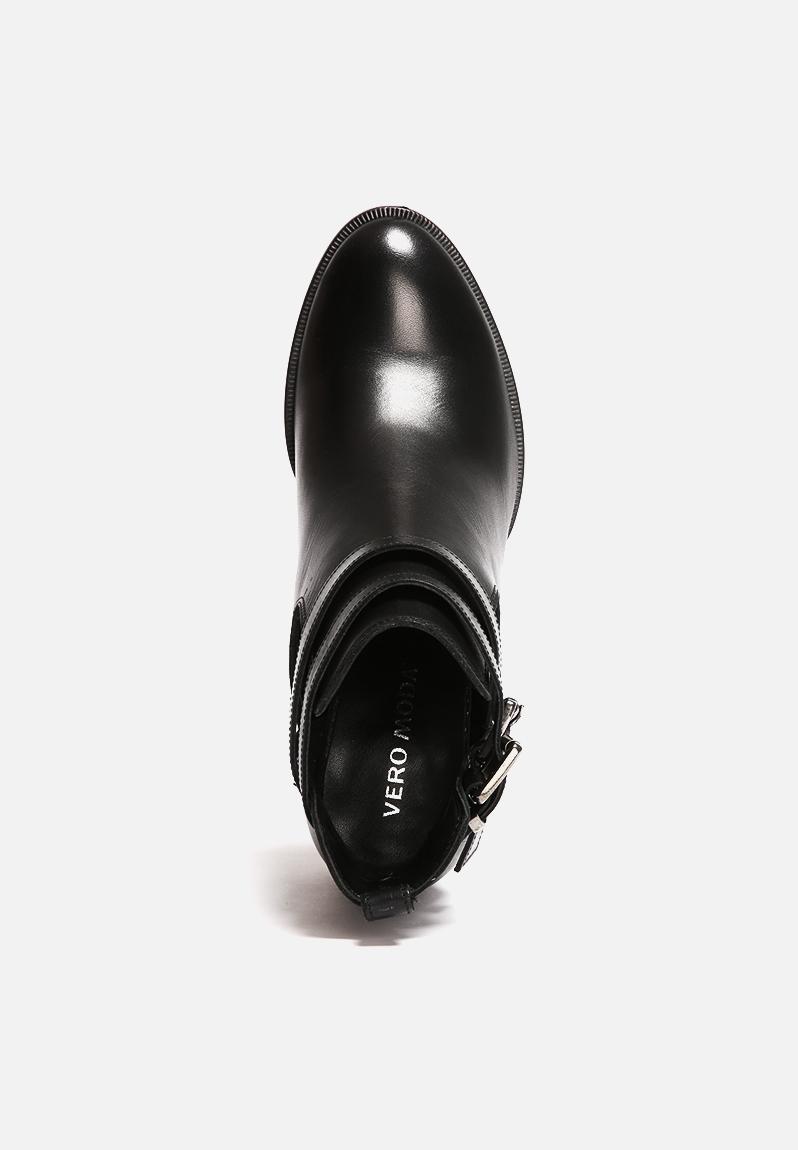 Lila Leather Boot - Black Vero Moda Boots | Superbalist.com