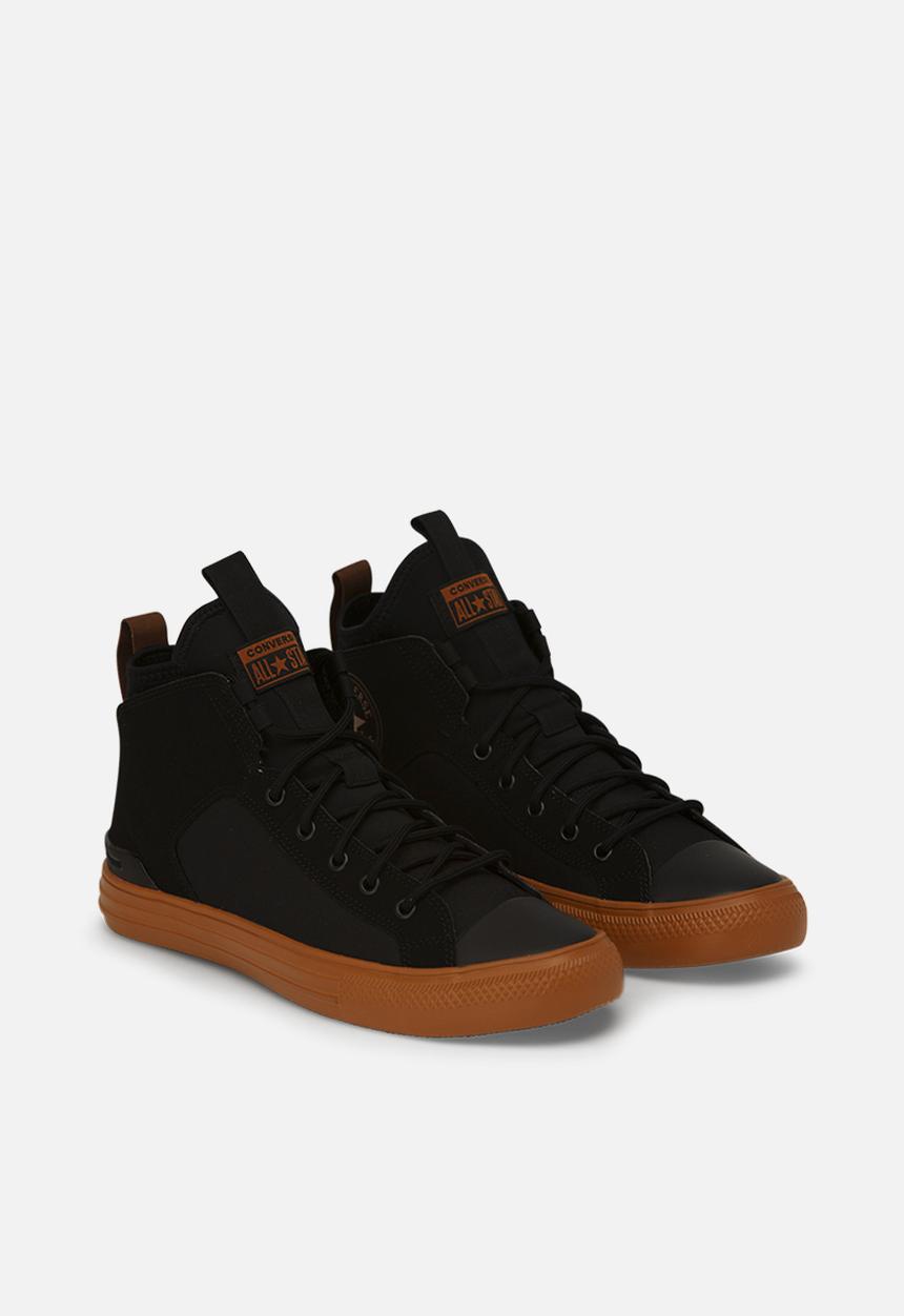 Converse CTAS Ultra Mid - black/black/warm tan
