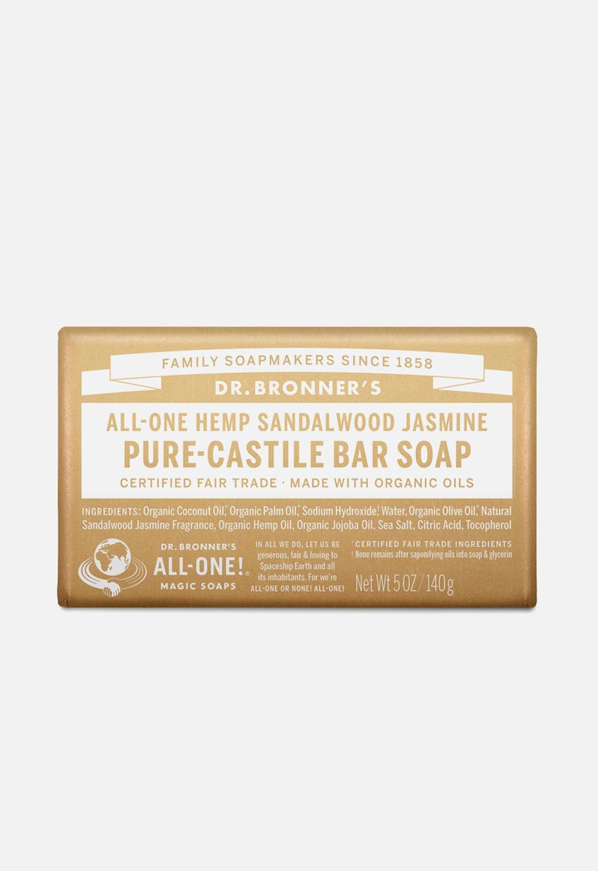 Pure-Castile Bar Soap All-One Hemp Sandalwood Jasmine