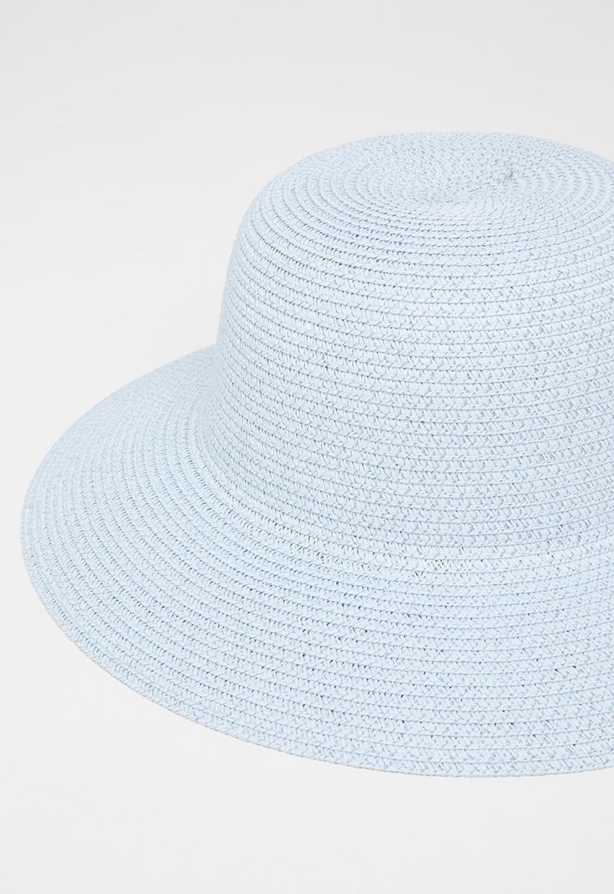 Beth summer straw hat - blue