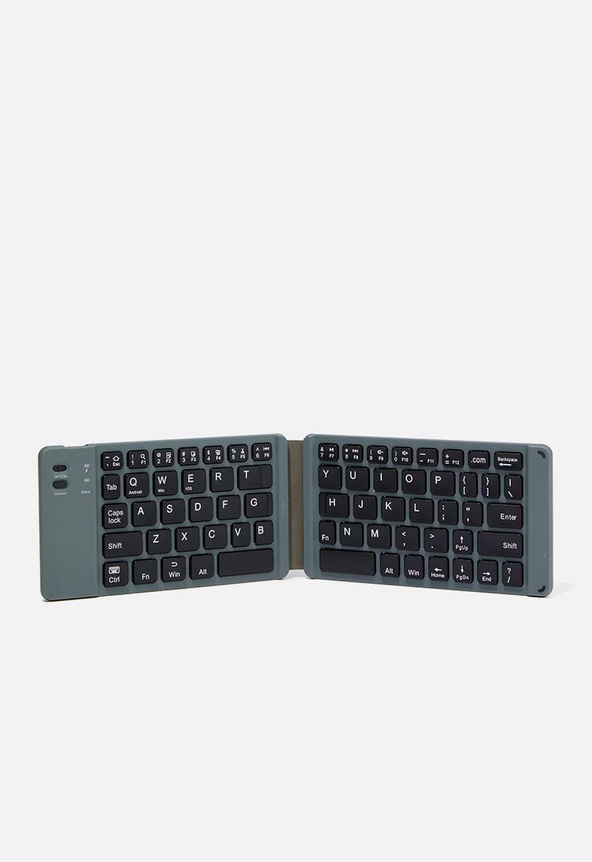 Foldable wireless keyboard - welsh slate