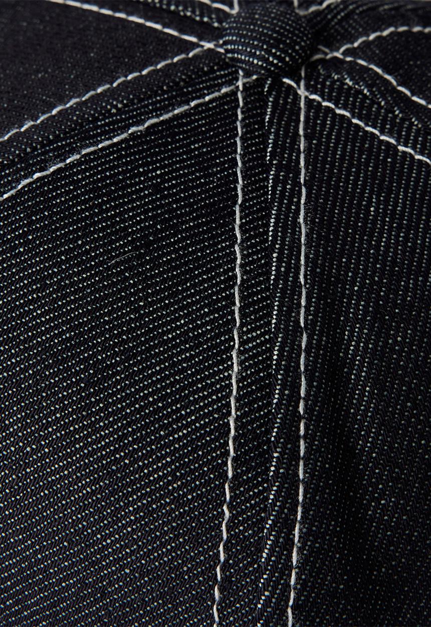 Avernus Original Denim Baseball Cap - Raw Denim
