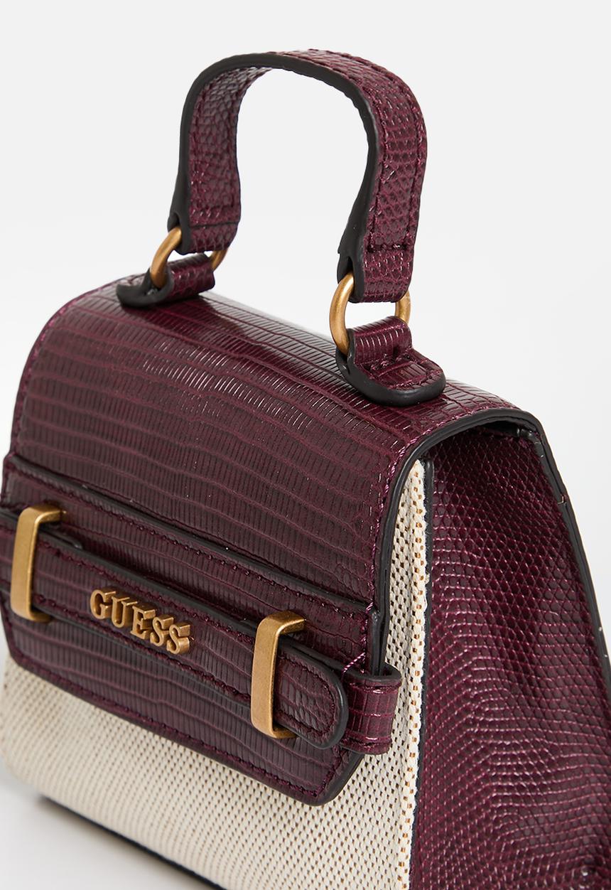 Sestri micro mini-natural/plum