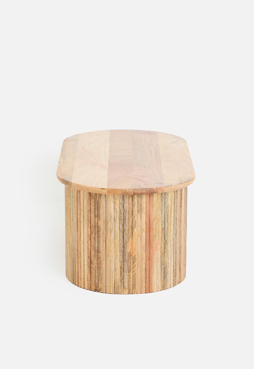 Milani coffee table - natural