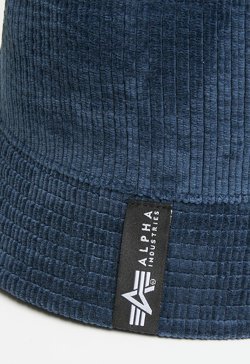 AI Velour Bucket Hat - Navy