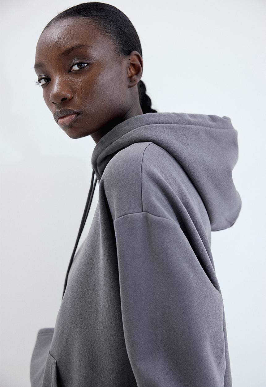 Hooded top - grey - 0456163165