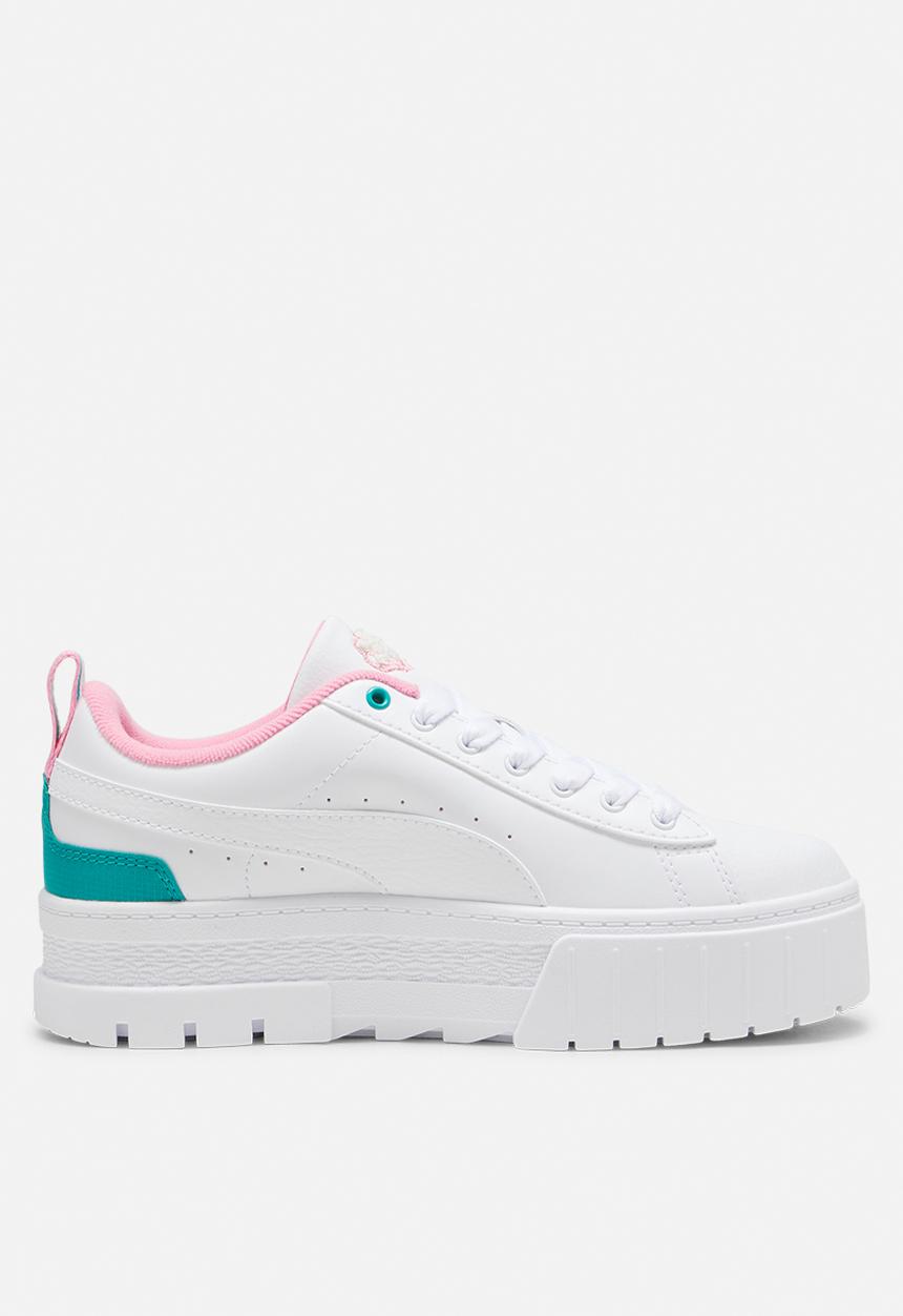 Mayze Retro Resort Wns - 395955 01 - PUMA White-Sparkling Green