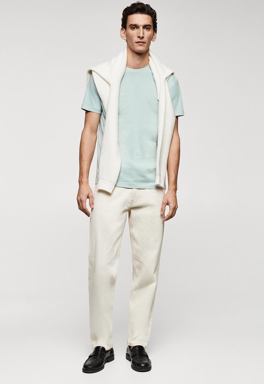 T-shirt cherlo - turquoise