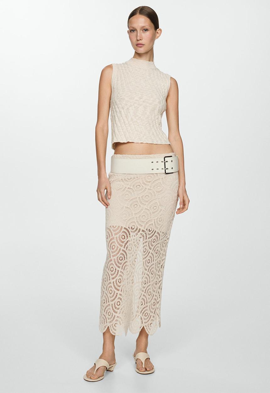 Skirt jamie - light beige
