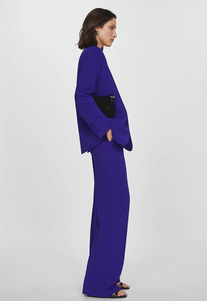 Trousers pompeya - medium blue