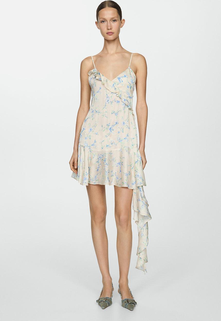 Dress bloom - light beige