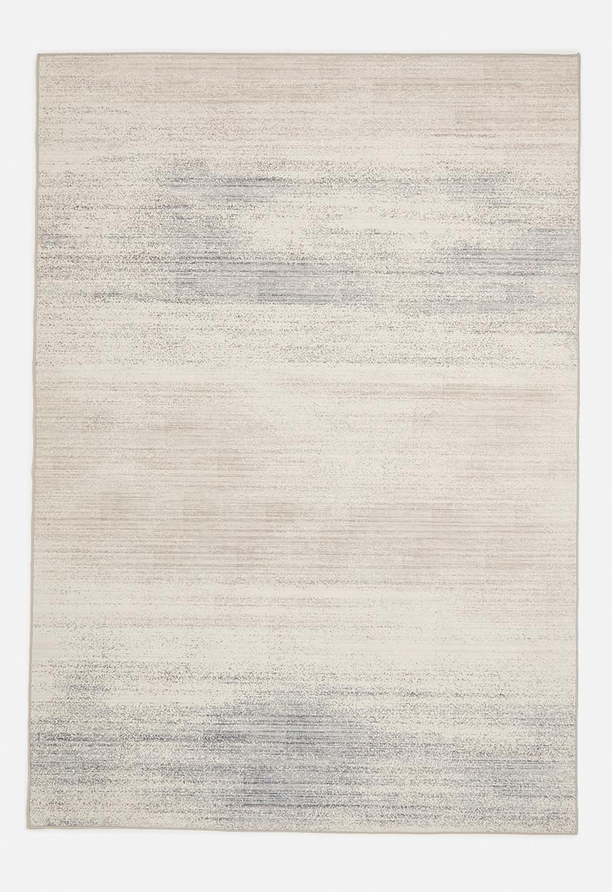 Distressed Rug - Sand & Grey