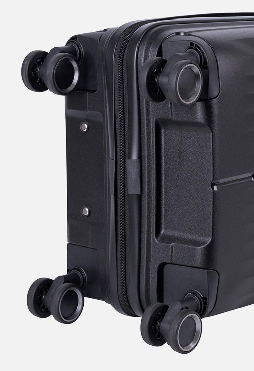 Xpedition 4-Wheel Trunk Trolley With TSA Lock - Black/Black