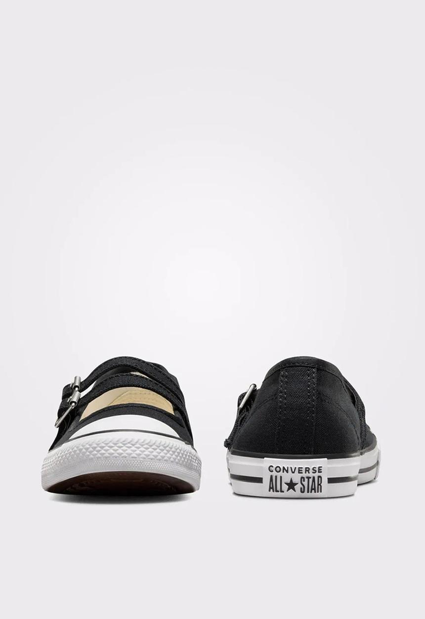 CHUCK TAYLOR ALL STAR DAINTY MARY JANE SLIP - BLACK/EGRET/BLACK