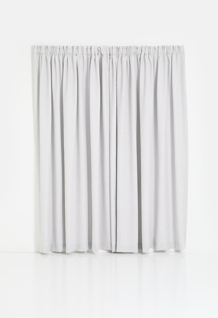 Capri Texture Lined Taped Curtain - Taupe